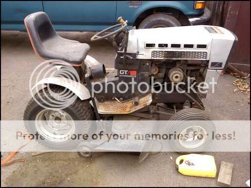 New here, GT18 and an older one? lol | My Tractor Forum