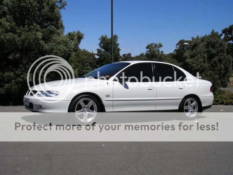 White VX, Wheels, Tint, Monaro Lights, Lowered | Just Commodores