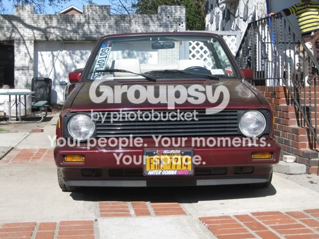 FS: NY: 1990 Cabby - Lowered on Corrado Steelies - Bordeaux Red w ...