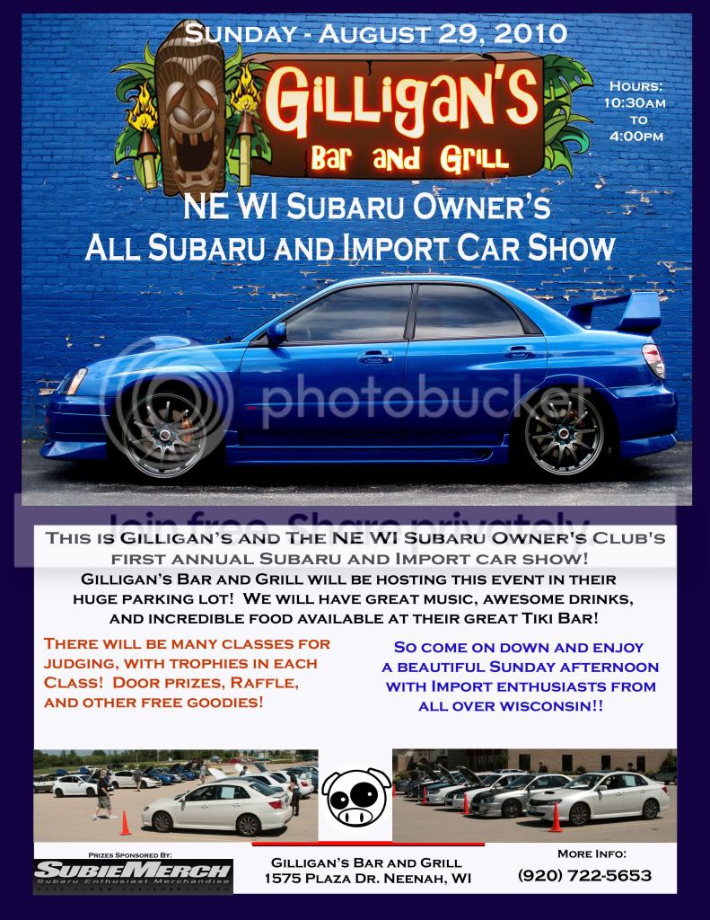 NE Subaru Owners / Gilligan's First Annual Subaru and Import Car Show ...