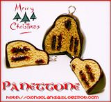 Charms Ciondoli Panettone "Baci Perugina"_Fimo Creazione Bijoux ...