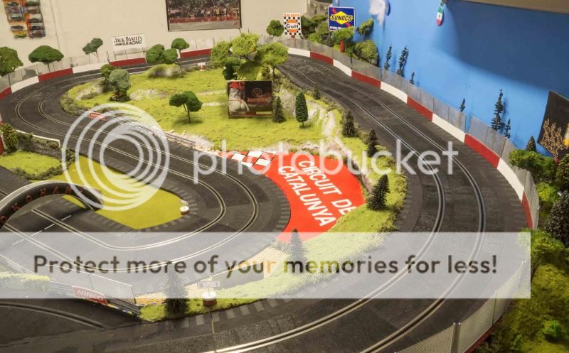 Catalunya inspired 2-lane Ninco Layout | SlotForum