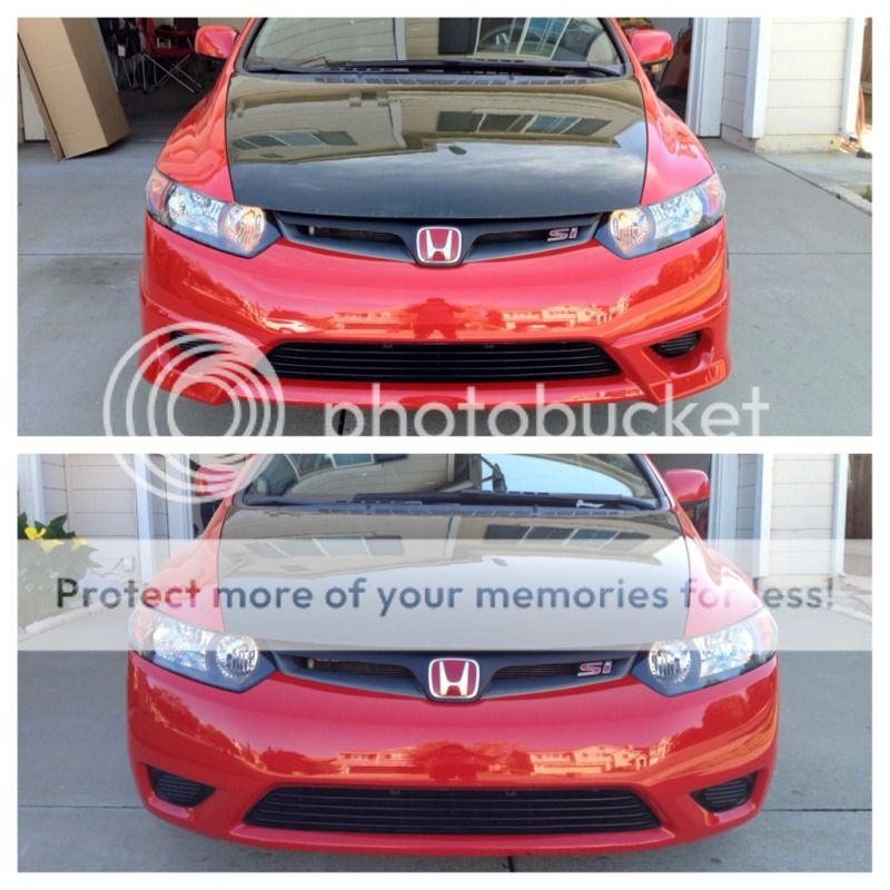Finally! My HFP Front Lip Installed!! | 8th Generation Honda Civic Forum