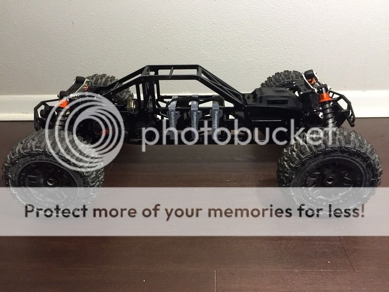 1/5 scale TCS conversion Savage Flux roller with 5SC center diff + Baja ...