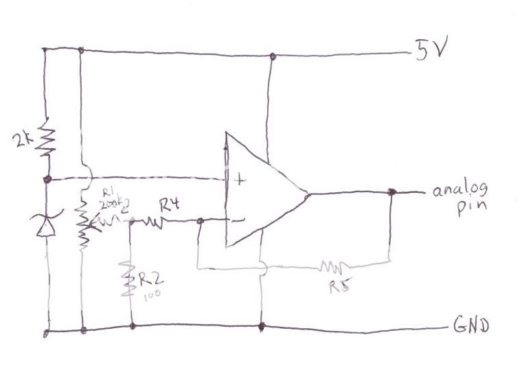 Help making a voltage-scaling amplifier (op-amp) - Interfacing ...